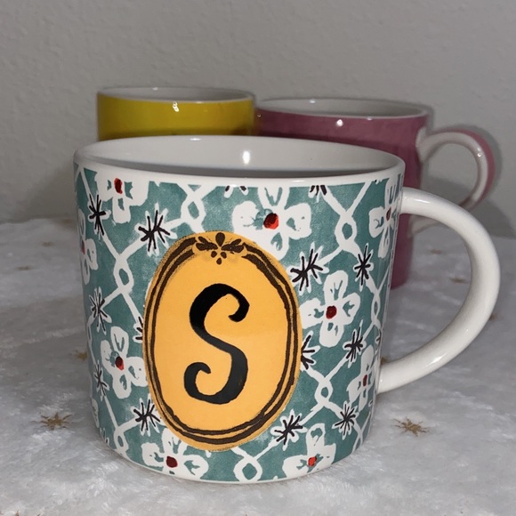 Anthropologie | Dining | Anthropologie Jo Monogram Mug S | Poshmark